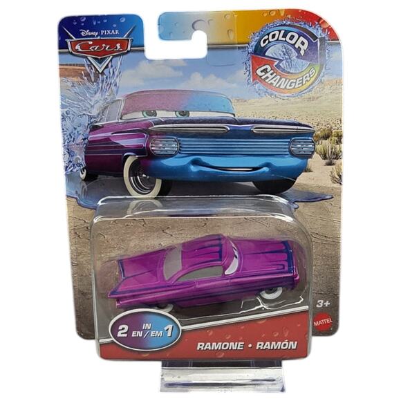 Pixar | Toys | Disney Pixar Cars Color Changers Ramone Purple To Blue ...